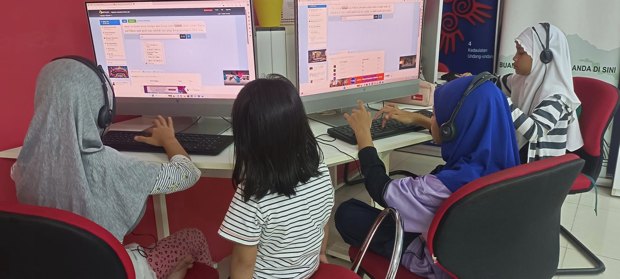 Program ICT: Typing Test – NADI Felda Soeharto